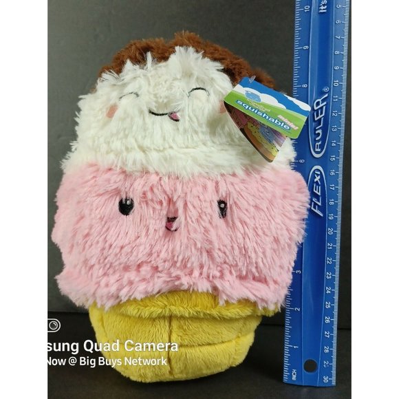 Squishable | Toys | Squishable 9 Ice Cream Cone Strawberry Chocolate ...